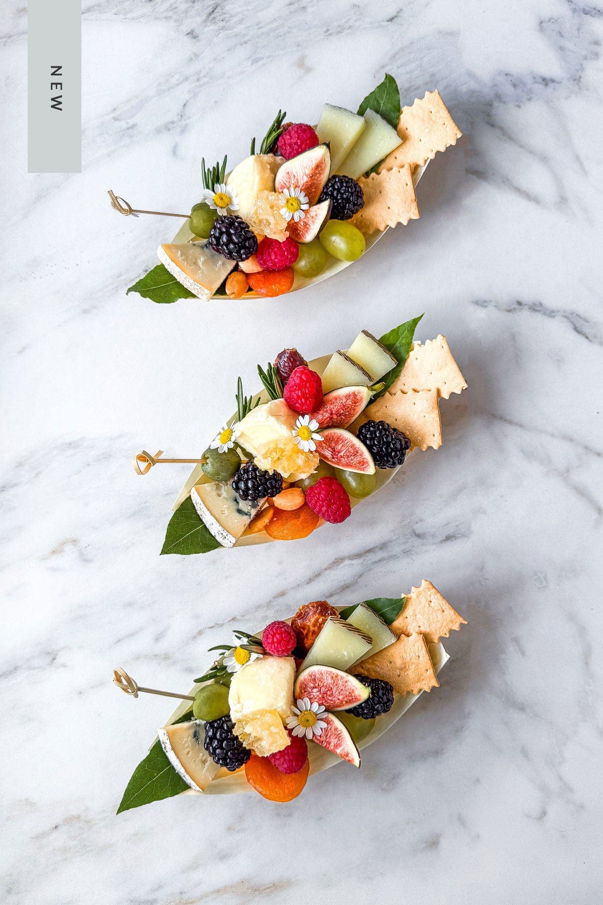 Vermont's Finest Single Serve Cheese Grazing Boats For Delivery | A ...